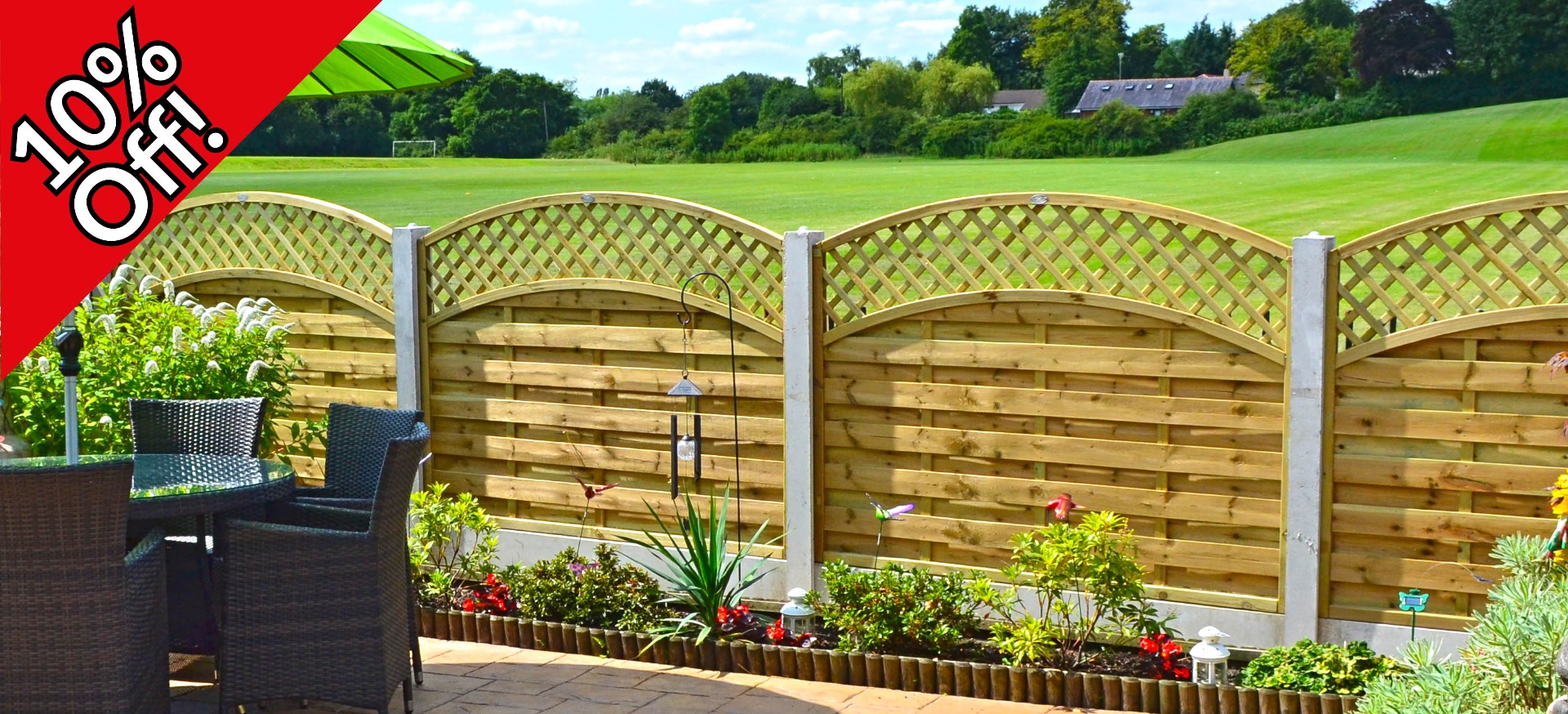 Garden Fence Panels | Fencing | Cocklestorm Fencing Co. Ltd ...