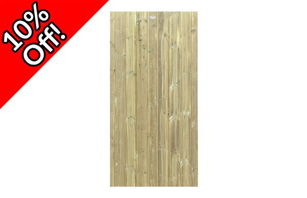 Custom Made Cladded Tongue & Groove Gate | Cocklestorm Fencing Ltd ...